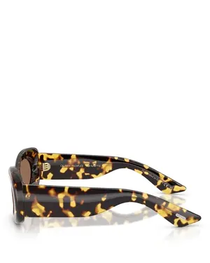 Khaite X Oliver Peoples Oval Sunglasses - Tortoise