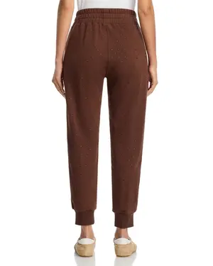 Generation Love Embellished Jogger Pants - Hazelnut