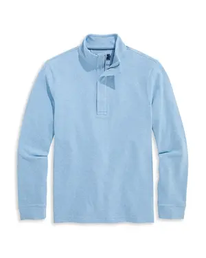 Vineyard Vines Calmwater Quarter Zip Sweatshirt - Jake Blue
