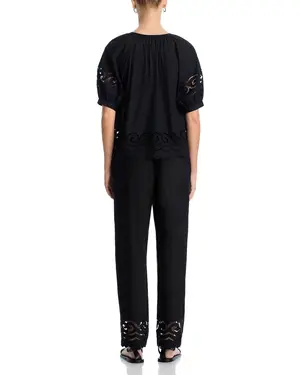 Rails Henrik Embroidered Pants