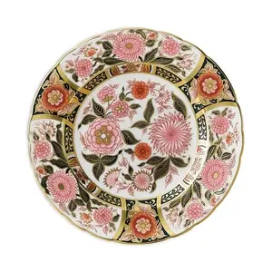 ROYAL CROWN DERBY Pink Bouquet Accent Plate - Multi