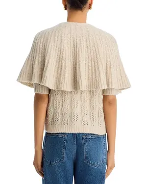 FRAME The Cape Cardigan Sweater - Fawn