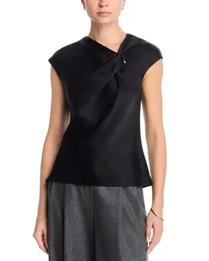 Theory Twist Bodice Top