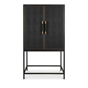 MOE'S HOME COLLECTION Mako Bar Cabinet - Black