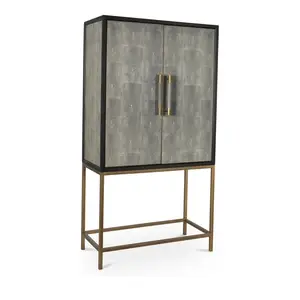 MOE'S HOME COLLECTION Mako Bar Cabinet - Grey