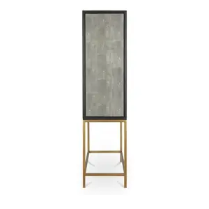 MOE'S HOME COLLECTION Mako Bar Cabinet - Grey