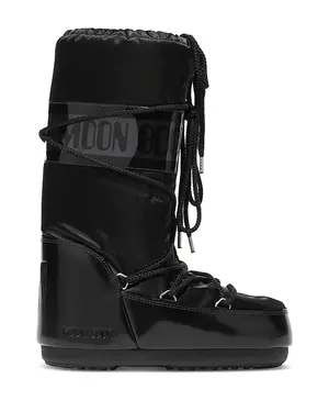Moon Boot Icon Glance Boots - Black