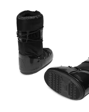 Moon Boot Icon Glance Boots - Black