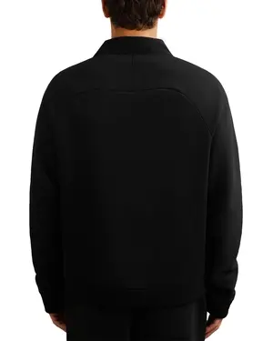 REISS Costello Jersey Fleeceback Polo Shirt