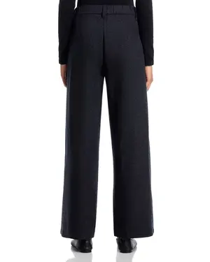 Eileen Fisher Wool Wide-leg Pants