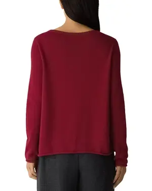 Eileen Fisher Bateau Neck Sweater