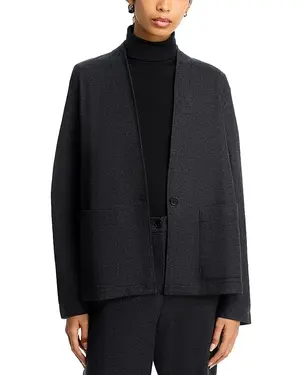 Eileen Fisher High Neck Jackets For Women