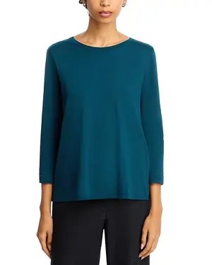 Eileen Fisher Round Neck T-shirts For Women