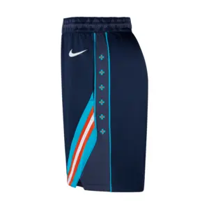 Nike Oklahoma City Thunder City Edition Dri-fit Nba Swingman Shorts