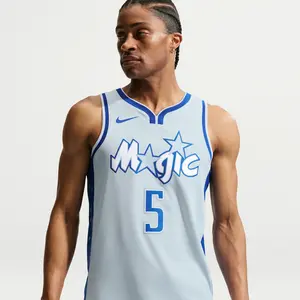 Nike Paolo Banchero Orlando Magic City Edition Nba Swingman Jersey - Grey