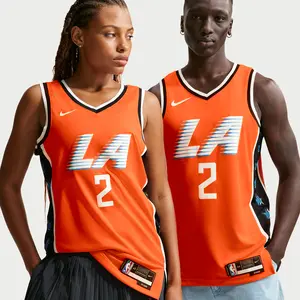 Nike Kawhi Leonard Los Angeles Clippers City Edition Nba Swingman Jersey - Orange