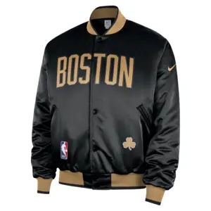 Nike Boston Celtics City Edition Nba Premium Jacket - Black