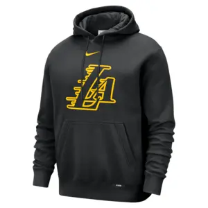 Nike Los Angeles Lakers City Edition Club Hoodie - Black