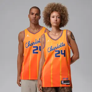 Nike Brandon Miller Charlotte Hornets City Edition Nba Swingman Jersey - Orange