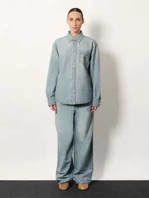 Miu Miu Denim Shirt - Blue