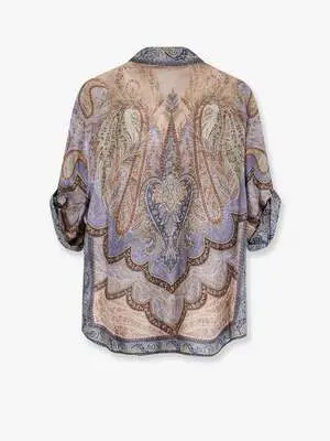 Zimmermann Wanderlust Silk Shirt - Multicolor