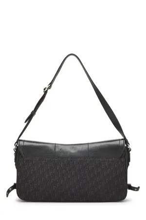 Dior Trotter Canvas Street Chic Shoulder Bag
