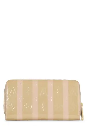 LOUIS VUITTON Rayures Monogram Vernis Zippy