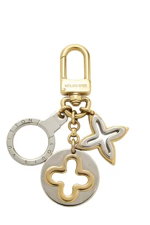 LOUIS VUITTON Insolence Bag Charm - Silver
