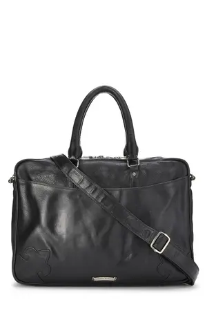 Chrome Hearts Leather Briefcase