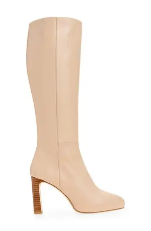 STUART WEITZMAN Babette Platform Bootie - Barely Beige/new Camel