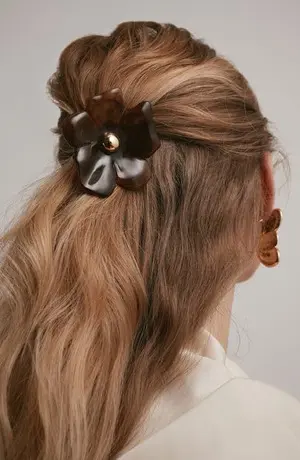 LELET NY Medium Eden Resin Cuff Ponytail Holder