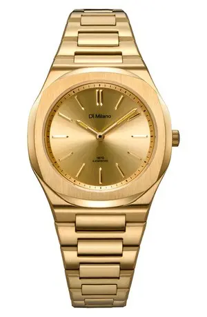 D1 MILANO Ultra Thin Bracelet Watch - Gold