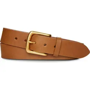 Shinola Essential Leather Belt Tan