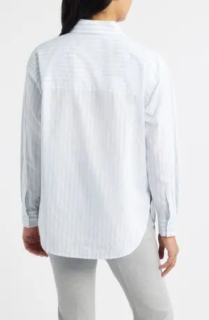 Anne Klein Striped Woven Shirt
