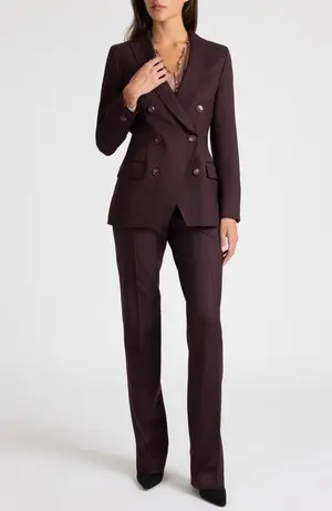 Santorelli Paco Double-breasted Six-button Jacket