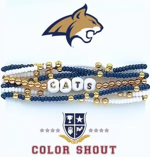 COLOR SHOUT Lucky 7 Bracelet Set - Yellow Gold