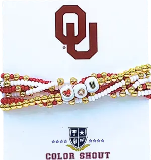 COLOR SHOUT Oklahoma Lucky 7 Bracelet Set