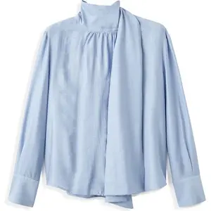 Mango Tie Neck Shirts For Women