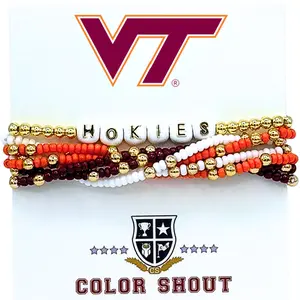 COLOR SHOUT Lucky 7 Bracelet Set - Yellow Gold