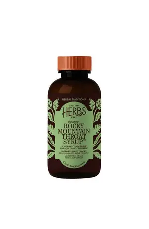 TRACE MINERALS Rocky Mountain Throat Syrupsupports Throat Wellnesssoothing Lung Health Supportsupports Sinus, Throat - No Color