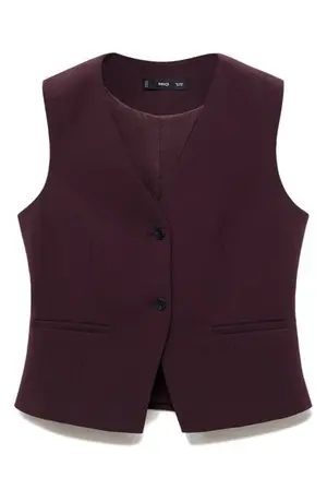 Mango Slim Fit Suit Vest