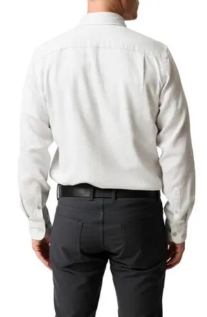 Rodd & Gunn Airtex Slim Fit Cotton Button-up Shirt