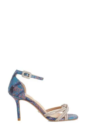 Dune London Mirror Ankle Strap Sandal