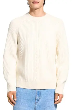 Theory Wool & Cashmere Crewneck Sweater