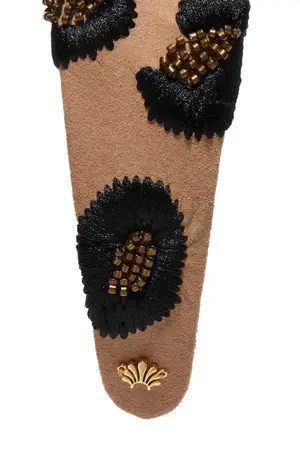Lele Sadoughi Brigitte Embellished Leopard Headband