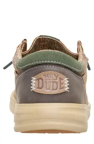 HEY DUDE Wally Classic Lace-up - Nut