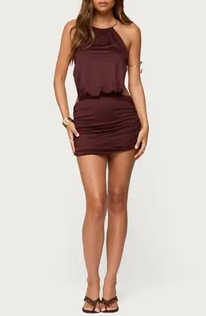 EDIKTED Anira Chain Mini Dress