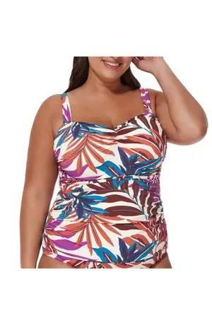 GOTTEX Plantopia Tankini Top Multi