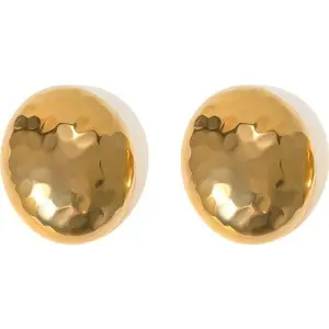 MACRAE & CO. Rounded Stud Earrings - Gold