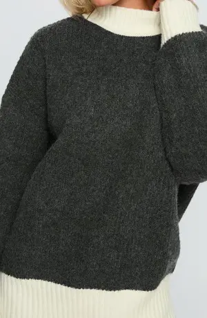 Princess Polly Color Blocked Pullover Sweater
